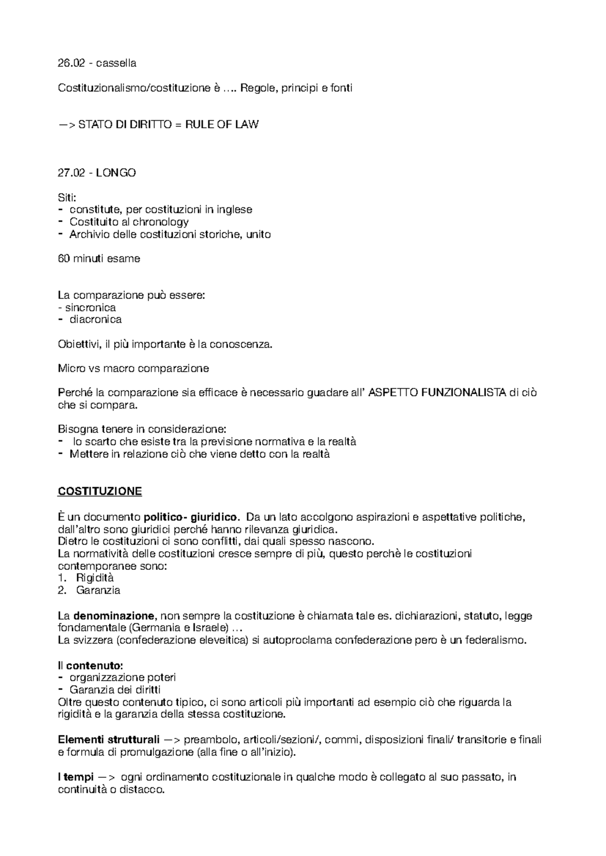 Diritto Pubblico Comparato: Regole e Principi del Stato di Diritto ...