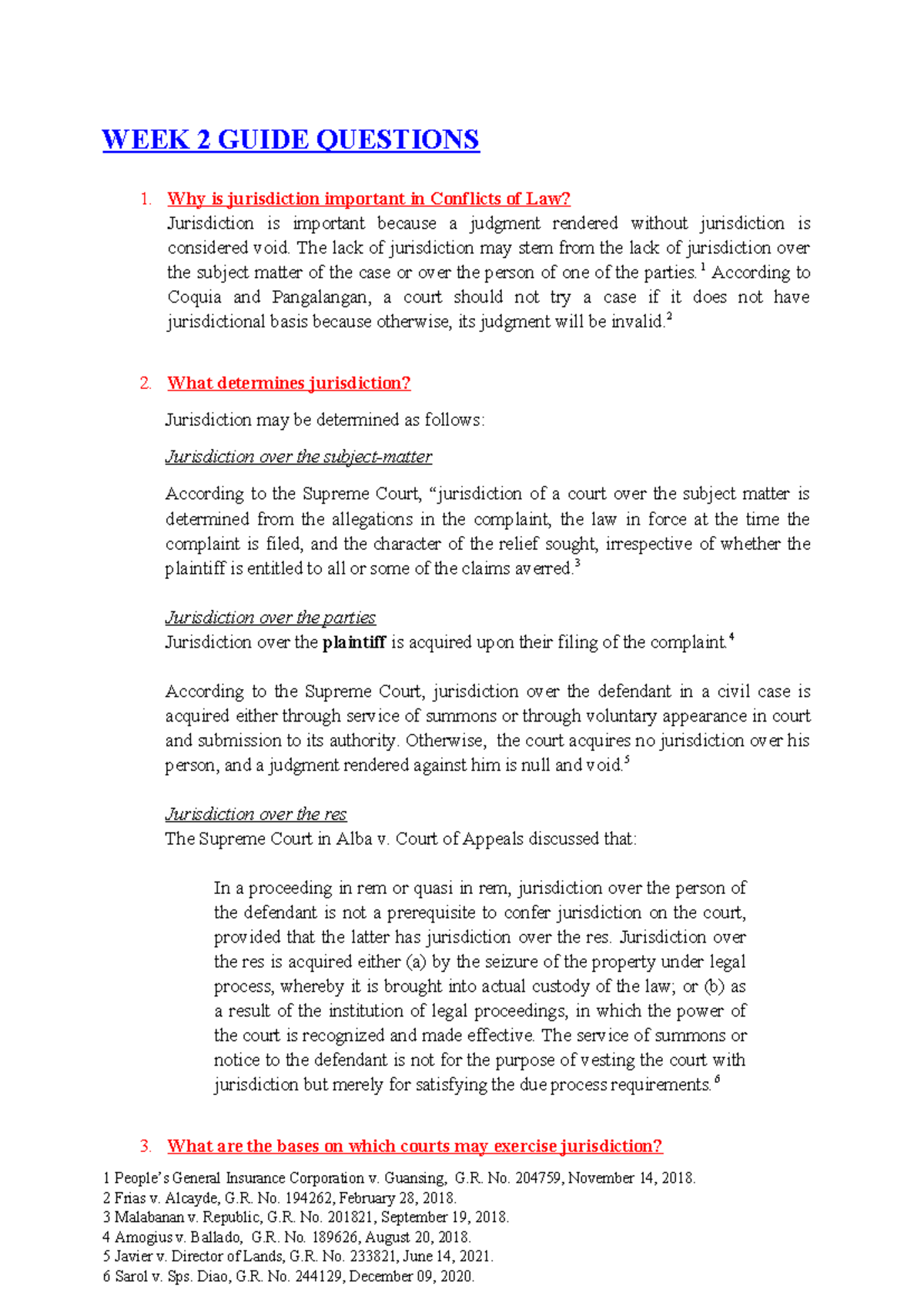 PRIL Week 2 Guide Questions - WEEK 2 GUIDE QUESTIONS 1. Why is ...