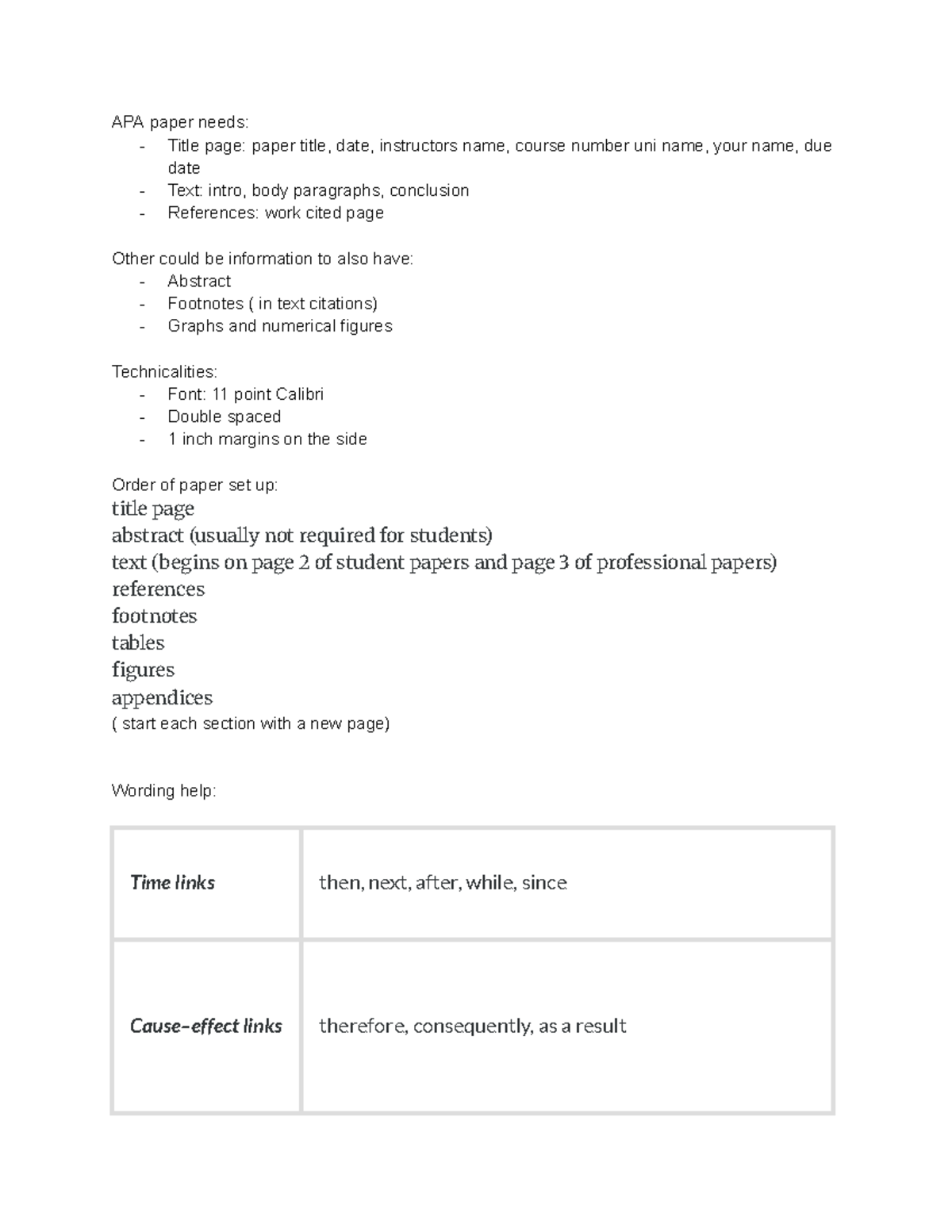 APA 101: Essential Guidelines for Structuring Your Paper - Studocu