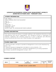 Operation Management - OPM537 - UiTM - Studocu