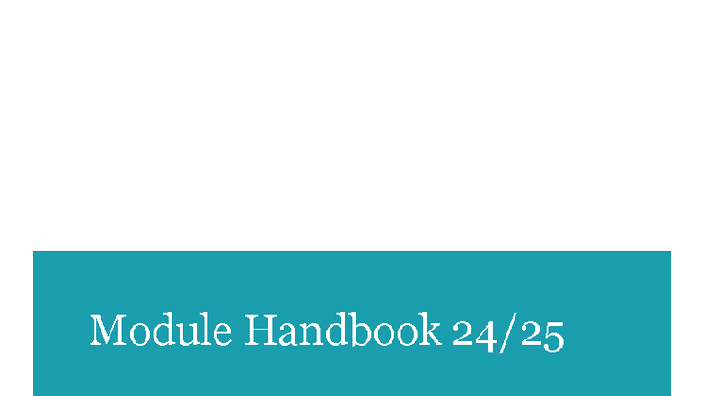 MDGC-Module Handbook: Multinationals in Domestic & Global Context - Studocu