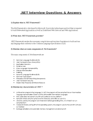 Se viva - Practical viva questions for software engineering - Software ...