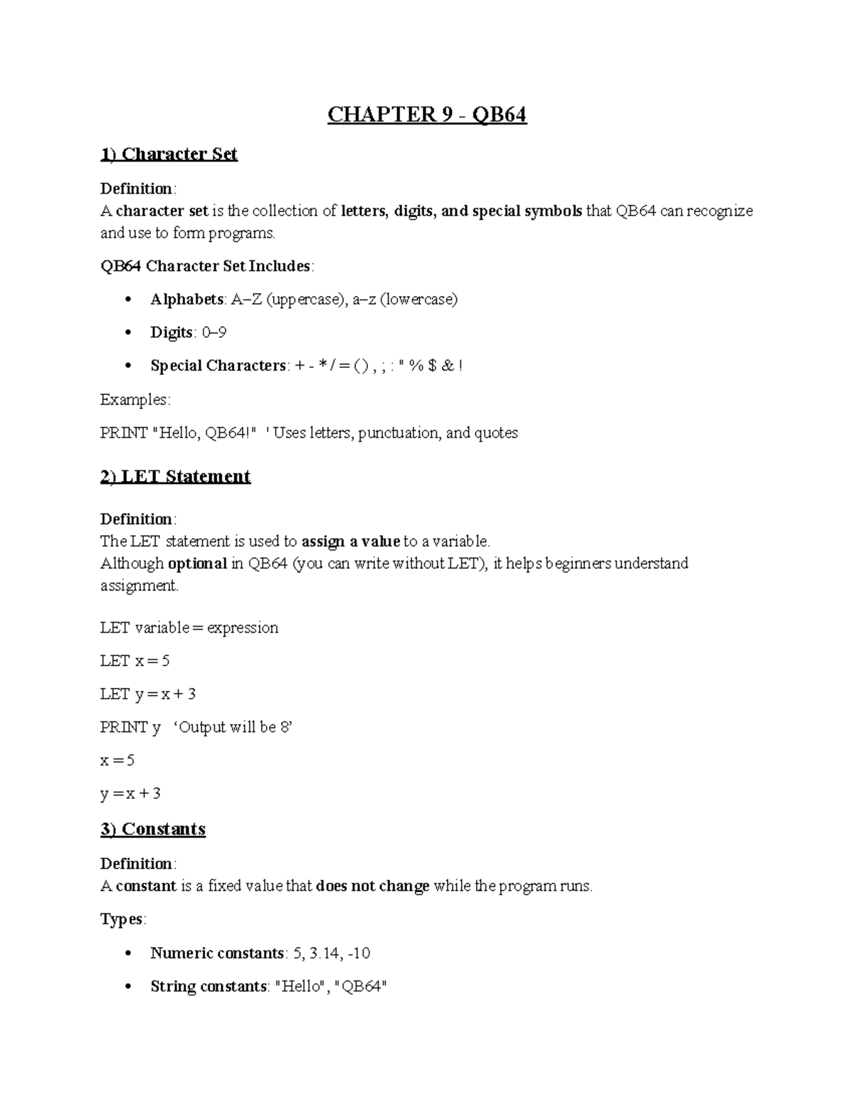 CHAPTER 9 ICT QB64 & Flash: Character Sets, Variables, and Animation ...