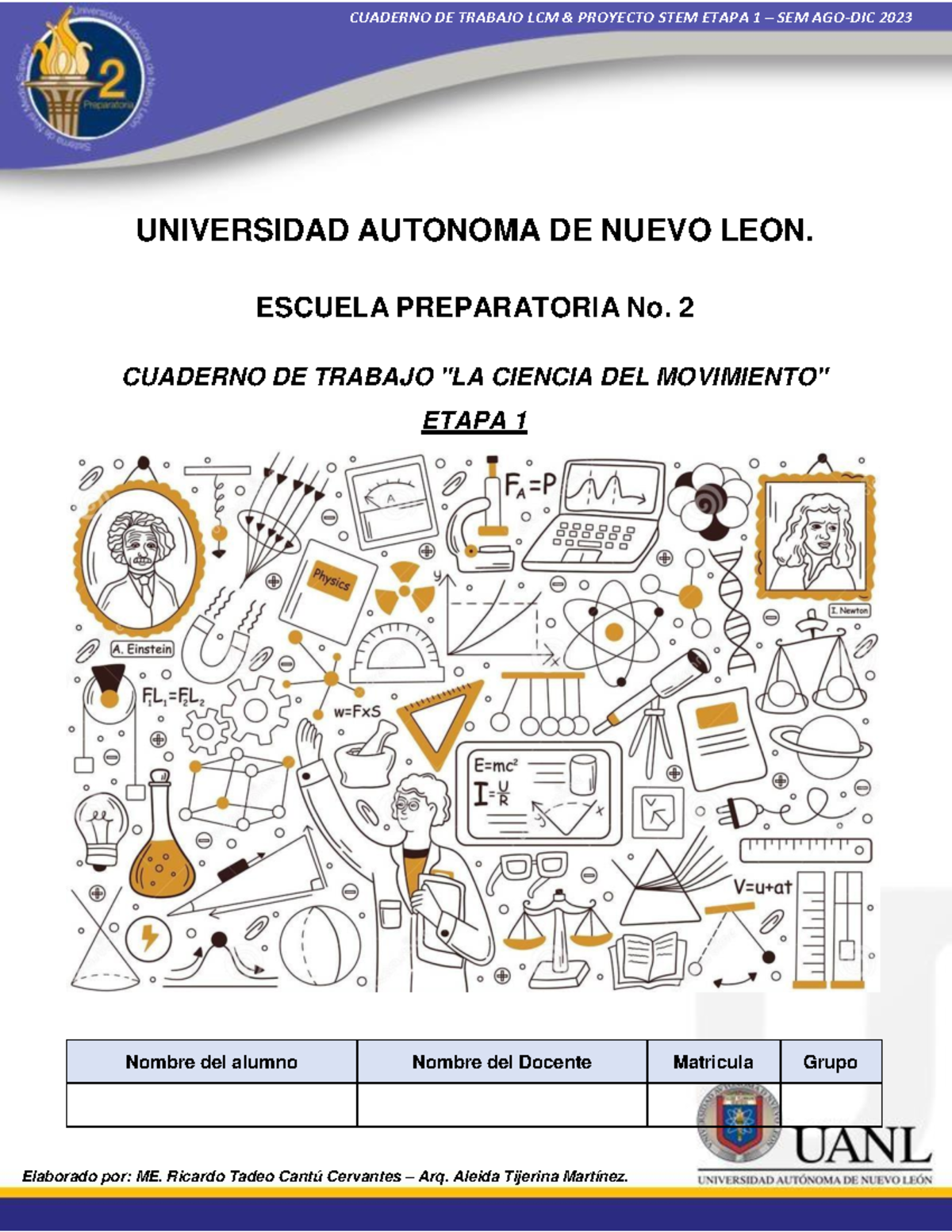 Cuaderno de Trabajo - LCM y STEM Etapa 1 - Enero a Junio 2024 - Studocu