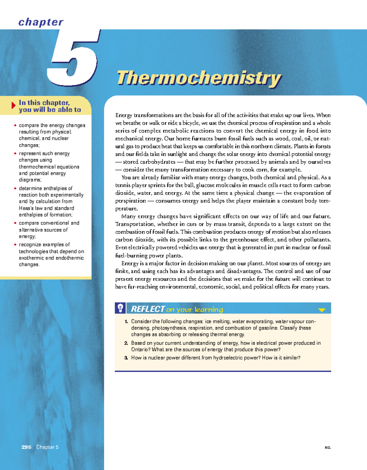 Ch5- Thermochemistry Unit 2: Energy Changes and Equations - Studocu