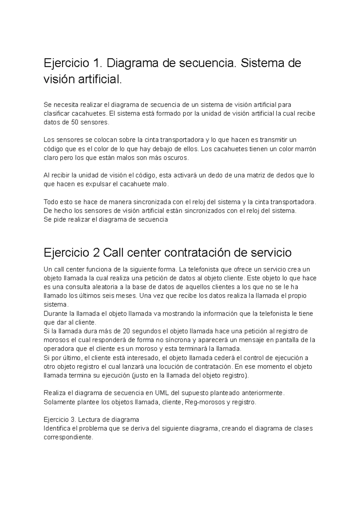 Laboratorio: Diagramas de Secuencia en UML con StarUML - Parte 2 - Studocu