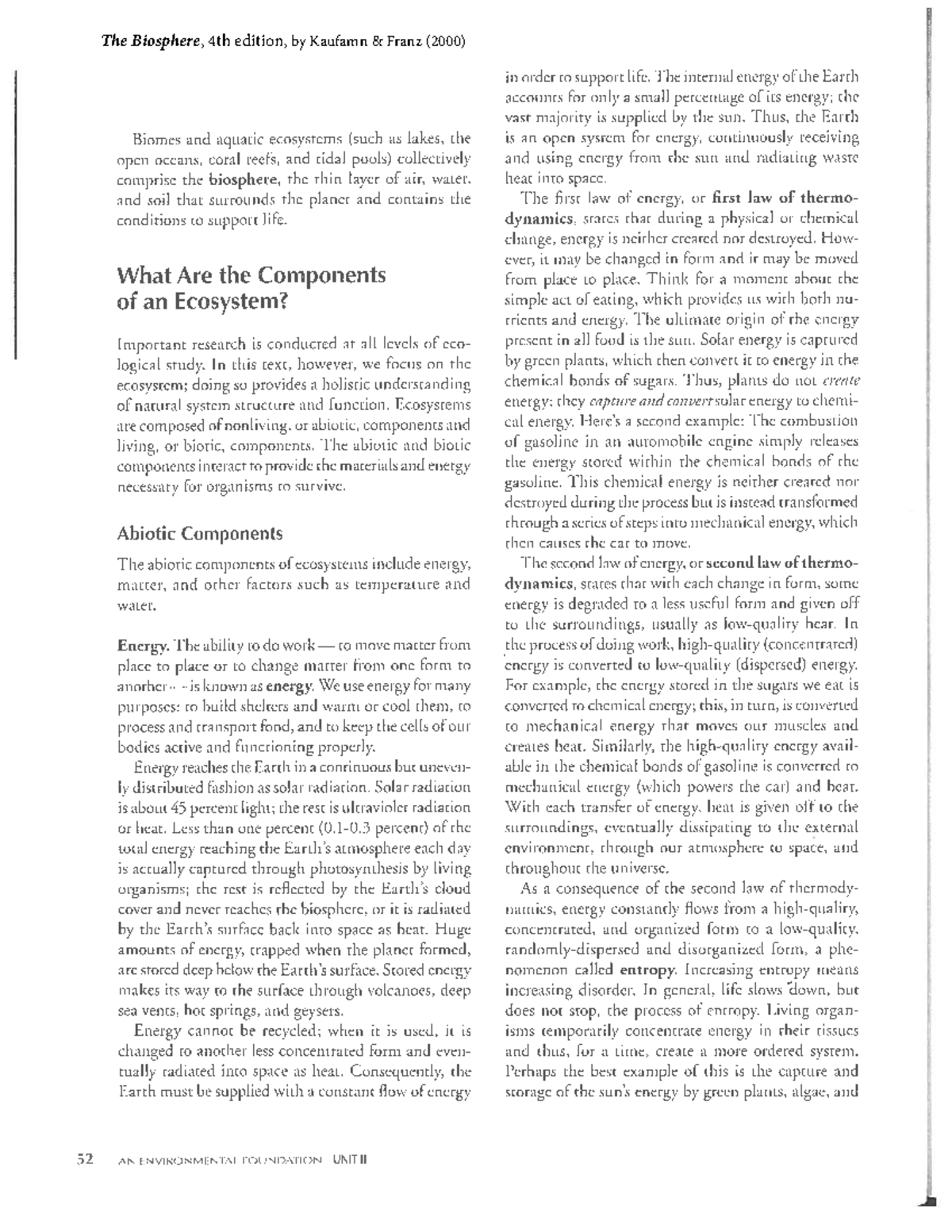 The Role of the Ocean in Climate & Weather Patterns - Biology 100 - Studocu