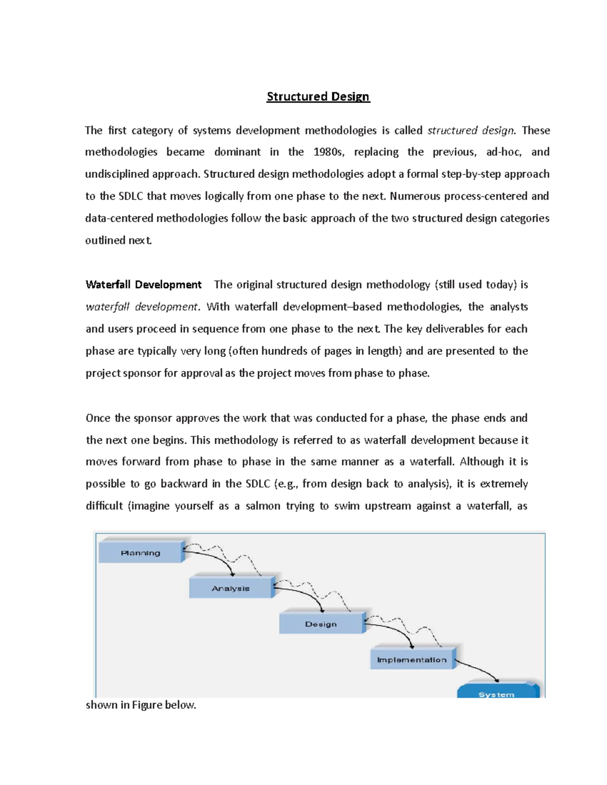 Structured Design Methodologies: An Overview of Key Approaches - Studocu