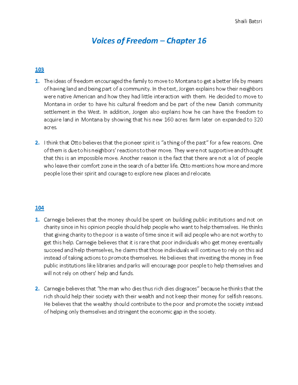 Voices of Freedom – Chapter 16 - Voices of Freedom – Chapter 1 6 103 1 ...