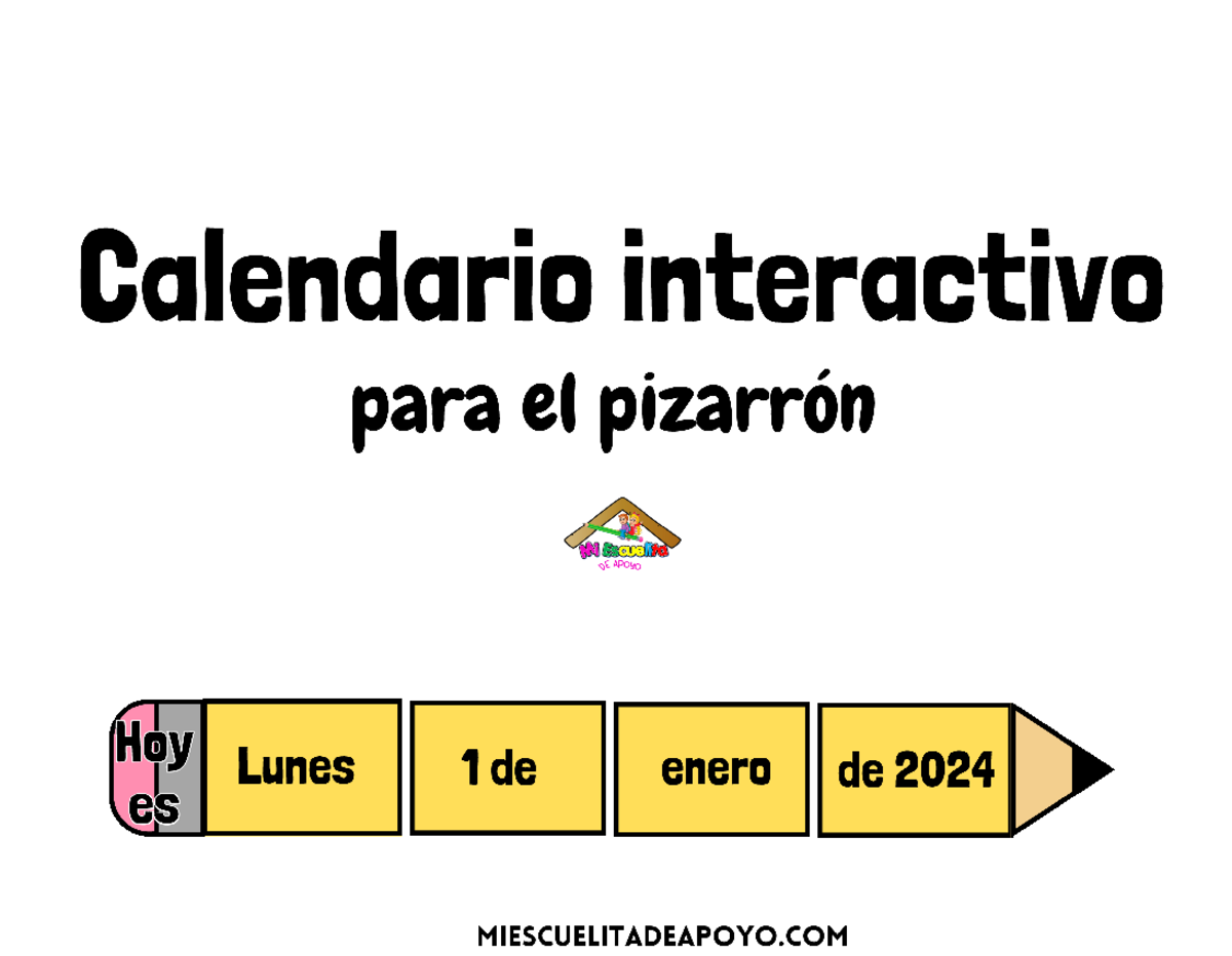 Calendario móvil para Imprimir - Calendario interactivo para el ...