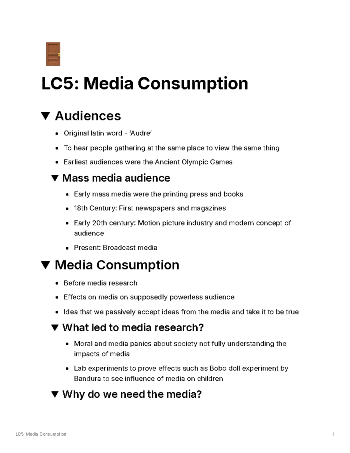 LC5: Media Consumption and Audience Engagement Insights - Studocu