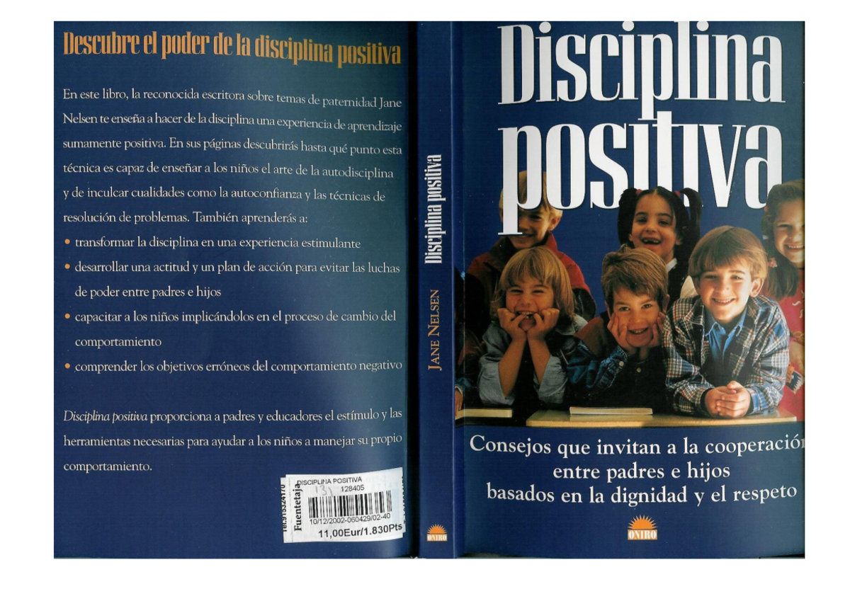 Disciplina Positiva de Jane Nelsen: Claves para el Aprendizaje (128405 ...