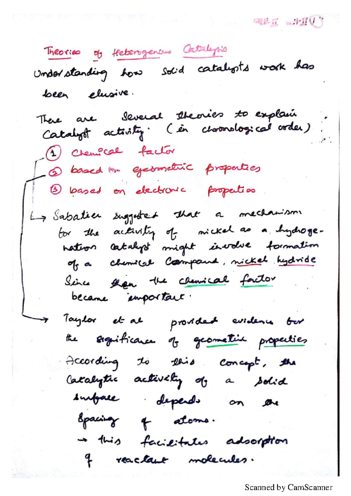 CRE II UNIT I Mod - It discusses about catalysis - GREEN with V ...