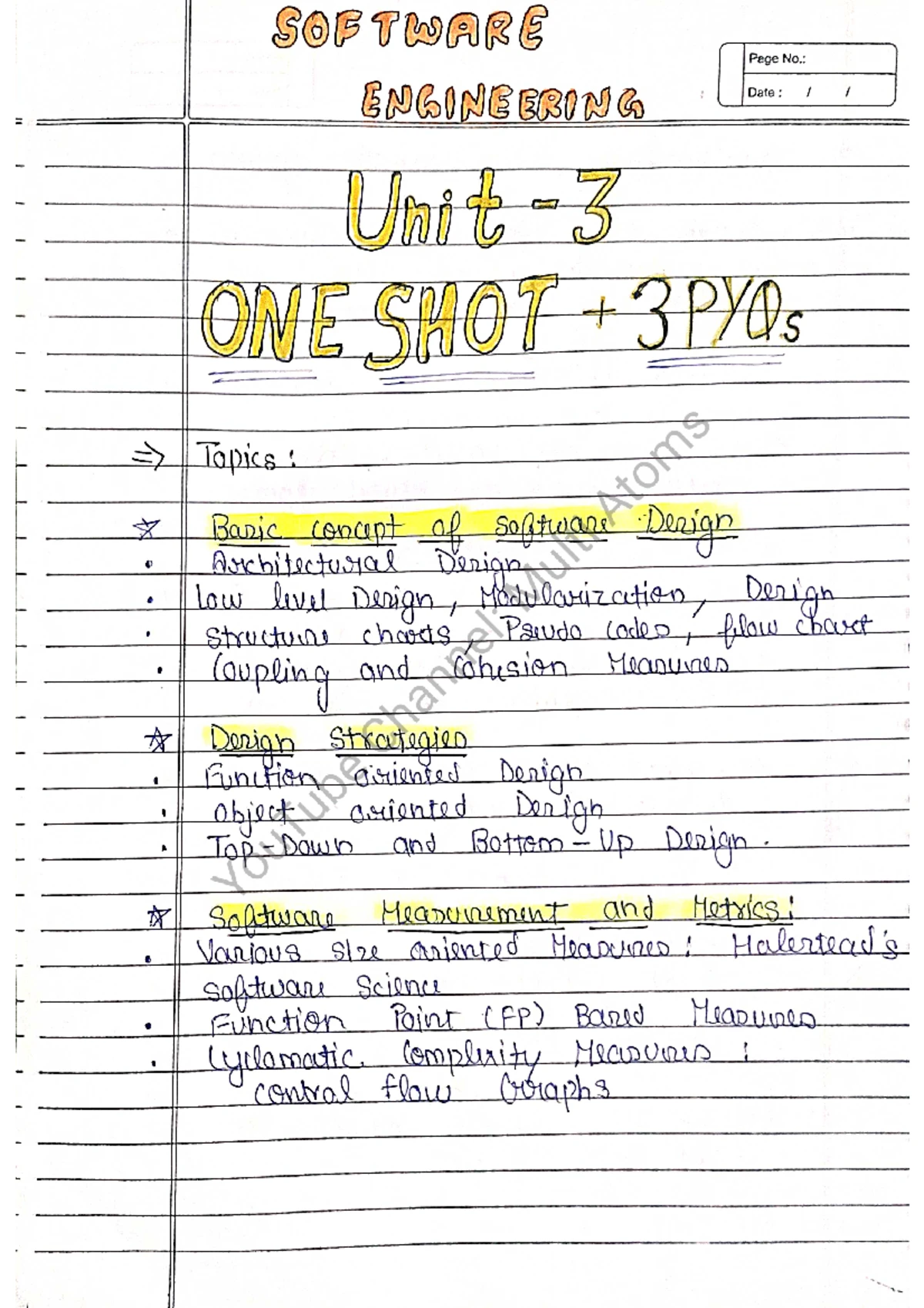 SE-Unit1-by Multi Atoms - B.tech - Studocu