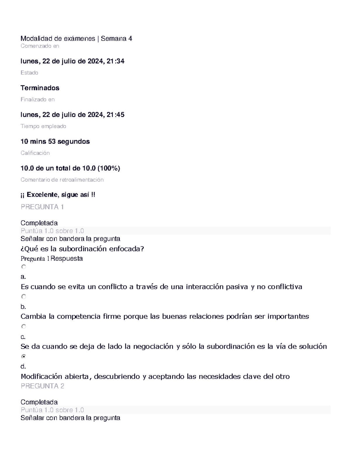 Examen 4: Factor Humano en Administración de Proyectos - Studocu