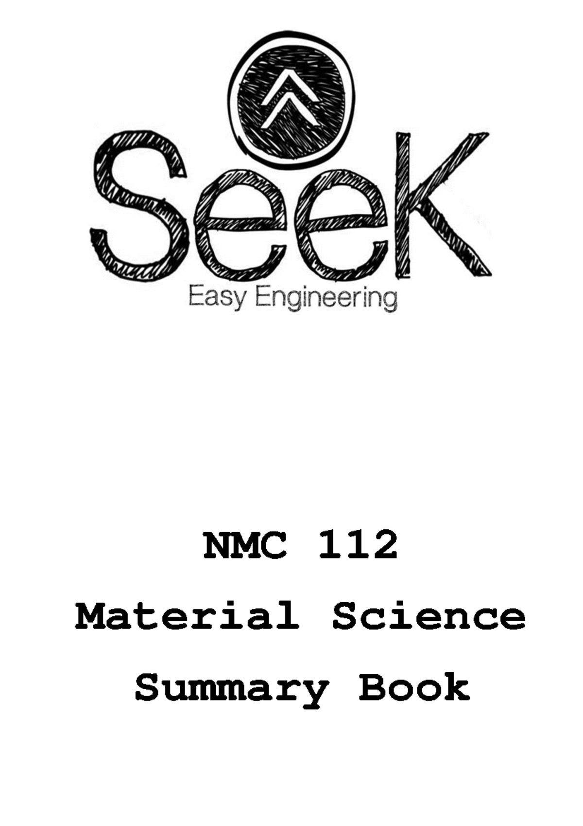 Nmc summary book - NMC 112 Material Science Summary Book FORM ULA SUM M ...
