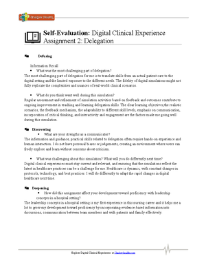 Hallmark Delegation Concept Map - tube in the peritoneal space causing ...