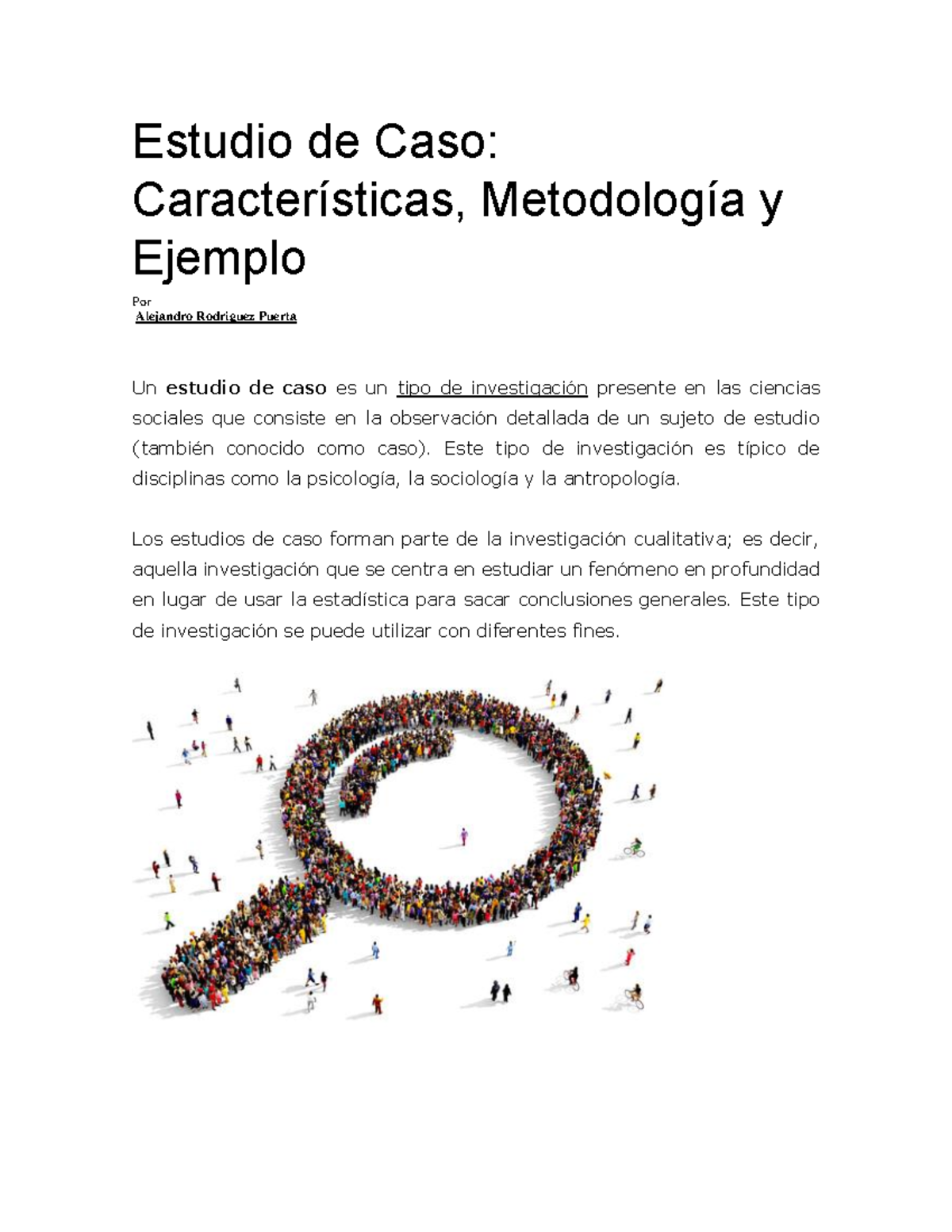 Estudio de Caso (metodología) - Estudio de Caso: Características, Metodología y Ejemplo Por ...