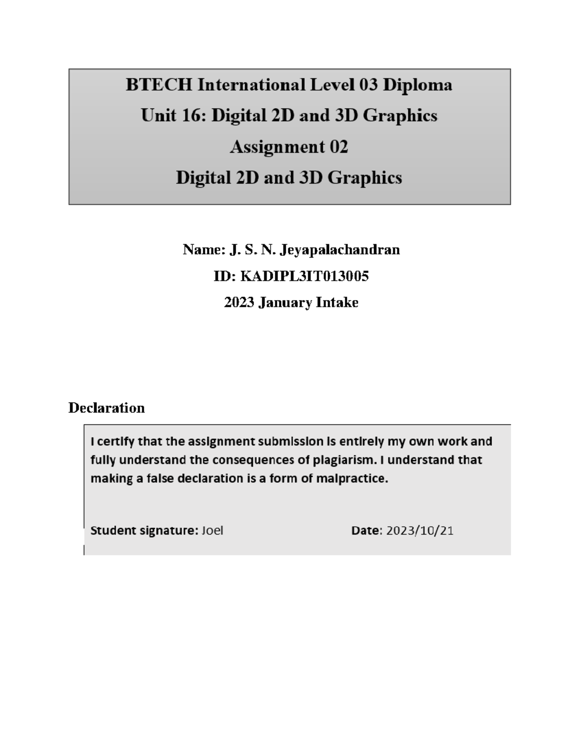 Assignment 02 - 2D & 3D Design for "Importance of Being Earnest" - Studocu