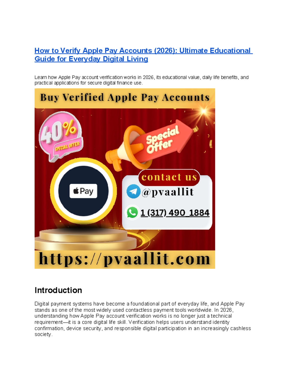How to Verify Apple Pay Accounts (2026): Essential Guide for Digital ...