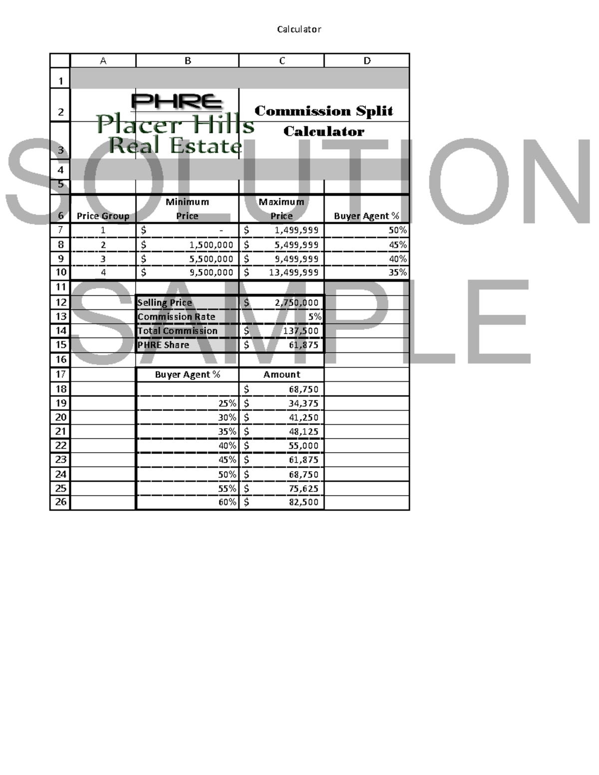 EX2021 Independent Project 9 - Commission Split Calculator Solution ...