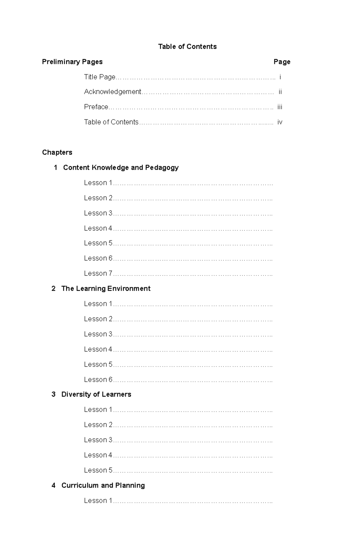 Table of Contents-fs1 - Table of Contents Preliminary Pages Page Title ...