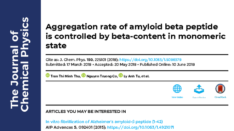 Beta-Monomer Dynamics: Insights for Physics Students - Studocu
