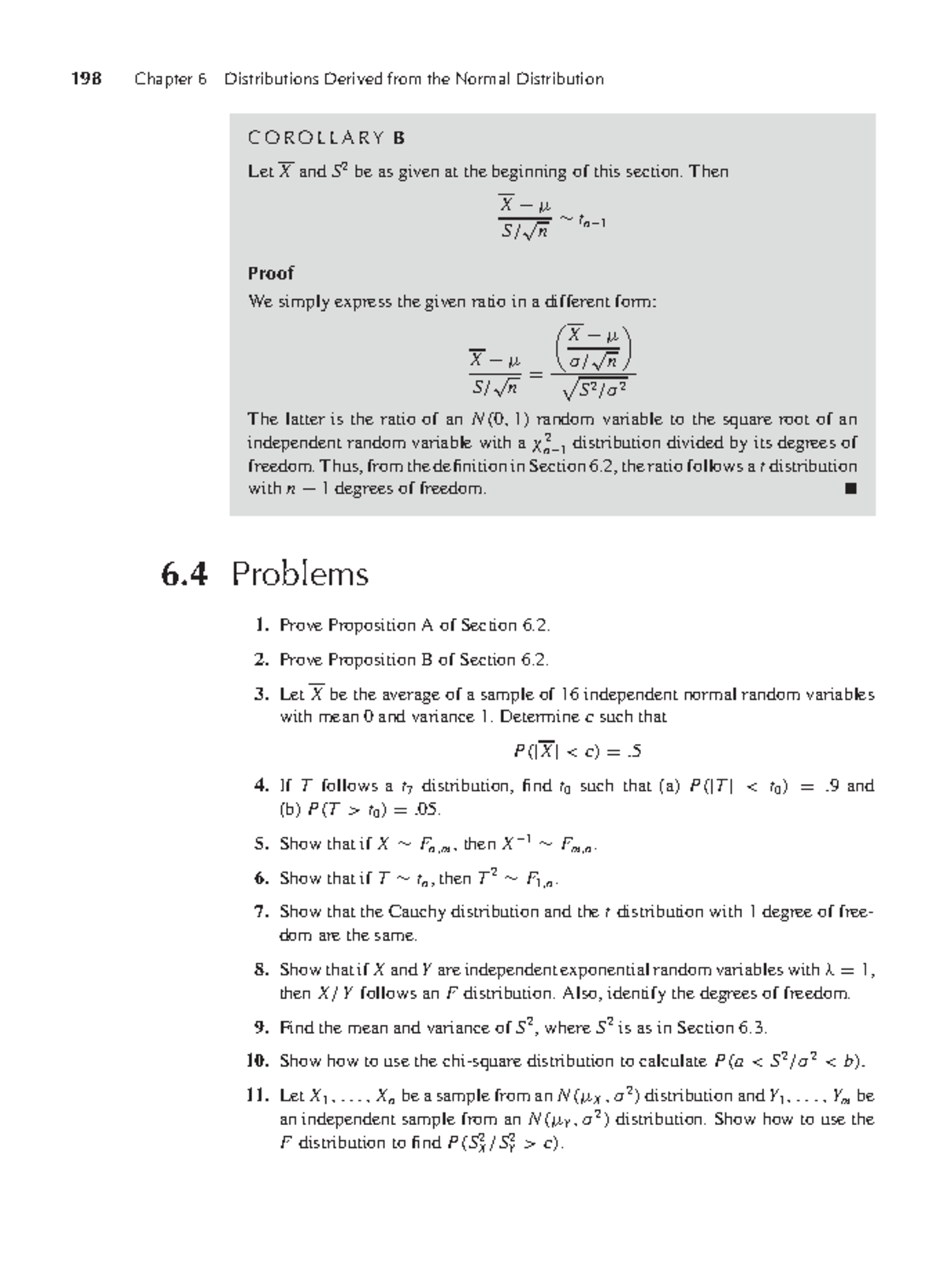 Mathematical Statistics: Chapter 6 - Normal Distribution Insights - Studocu