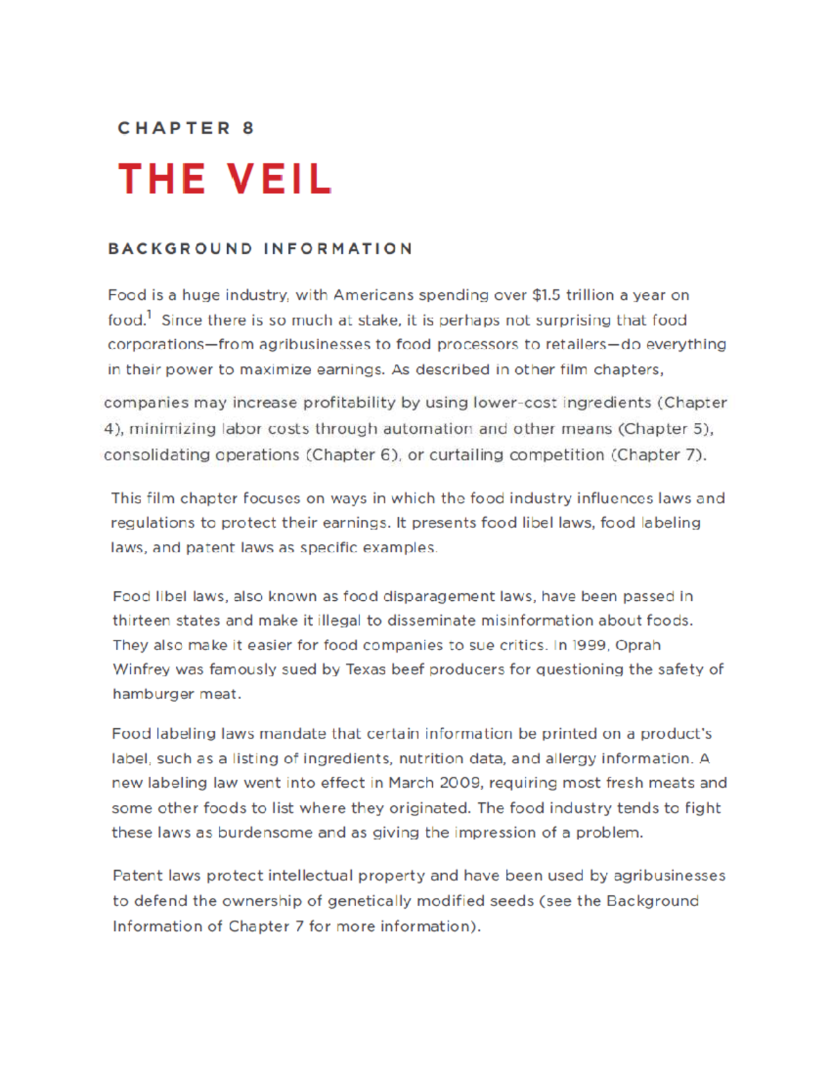 Chapter 8 The Veil - 14719080. The Veil - How do companies maximize ...