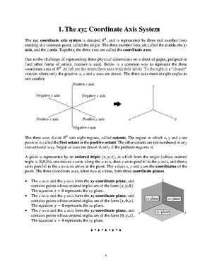 MAT 267: Calculus III Test 1 Review Notes - MAT 267: Calculus III For ...