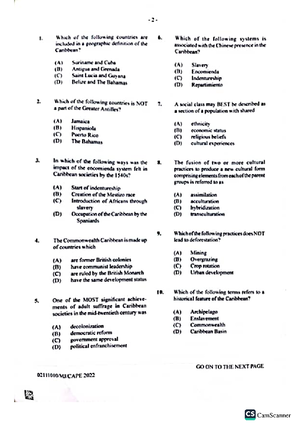 CSEC Social Studies - Sample SBA - Studocu