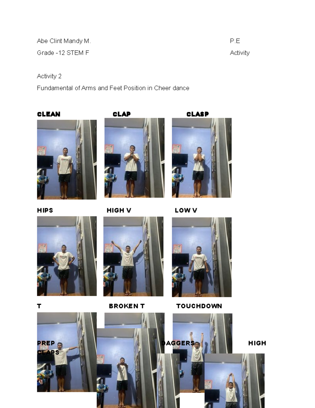 Abe Clint Mandy 4 - lecture - Medical Laboratory Science - Abe Clint Mandy M. P Grade -12 STEM F ...