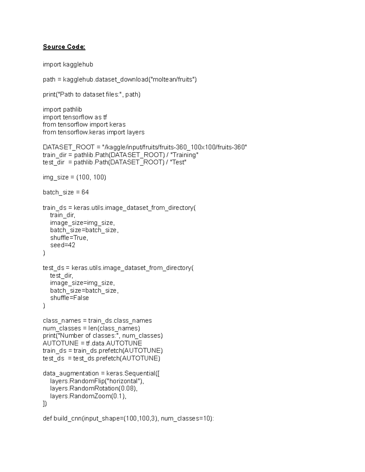 NN5 1 - Mandatory Lab Assignment: TensorFlow Image Classification Code ...