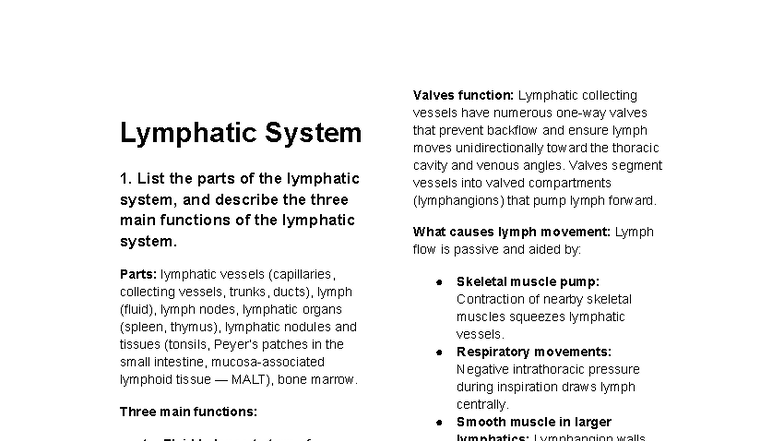 Anaphy%20BOOK%20 Guide%20 Questions - Lymphatic System 1. List the ...