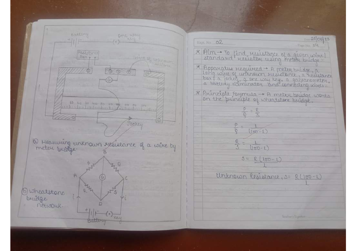 Physics experiments Class -XII (Experiment no-2 to 10) - Battery one ...