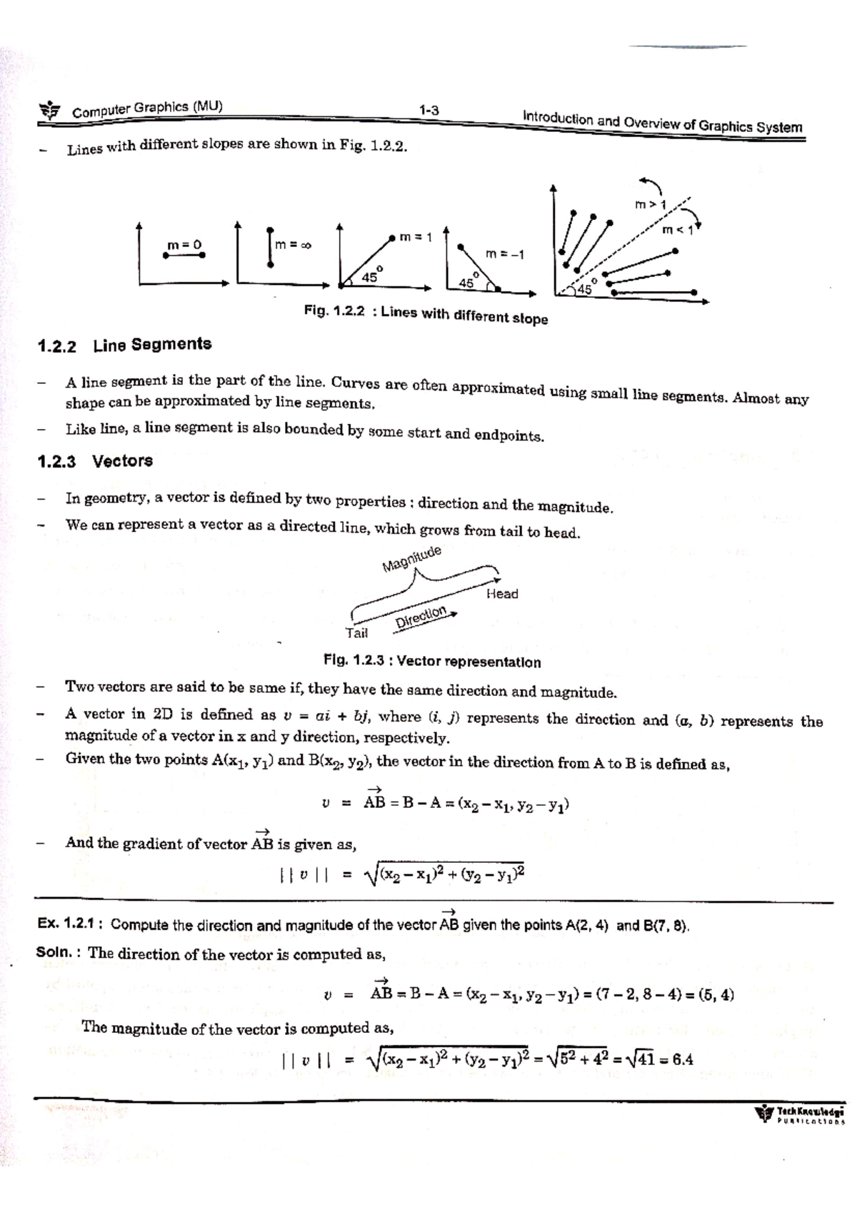 Techknowledge IMP Questions Answers - Computer Graphics (MU) Introduction and Overview of ...