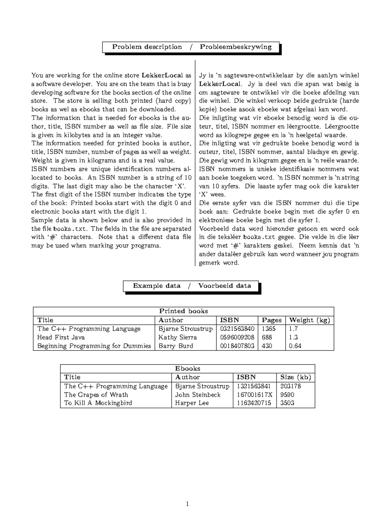 CMPG211 2022 Final Exam: Software Development for Book Management - Studocu