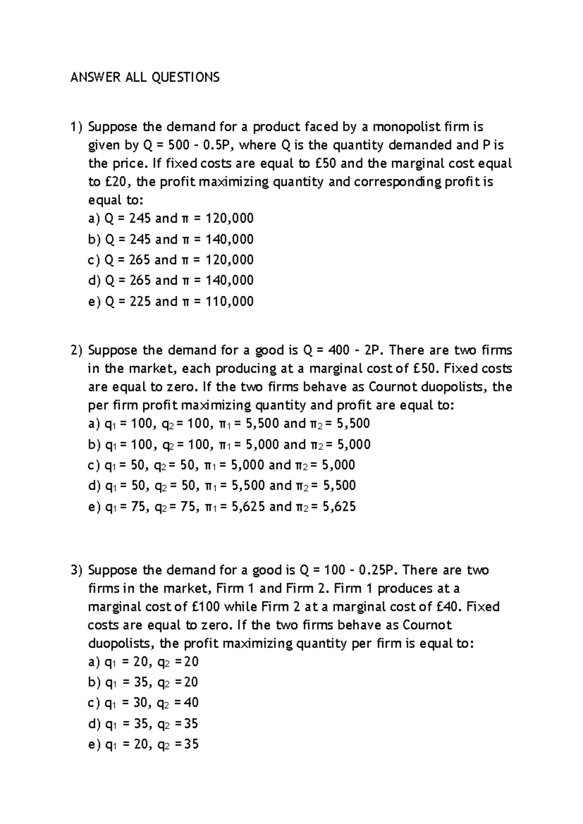 Eo S MKT 2020-21 Midterm Sample Questions and Answers - Studocu
