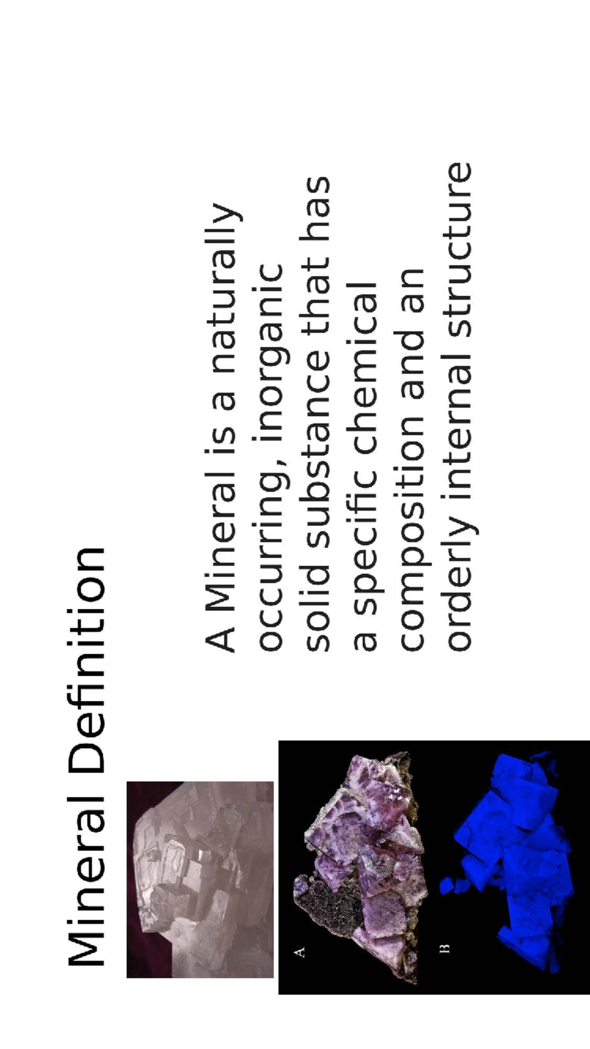 GEO 102.01 Lecture Notes - Mineral Formation and Classification - Studocu