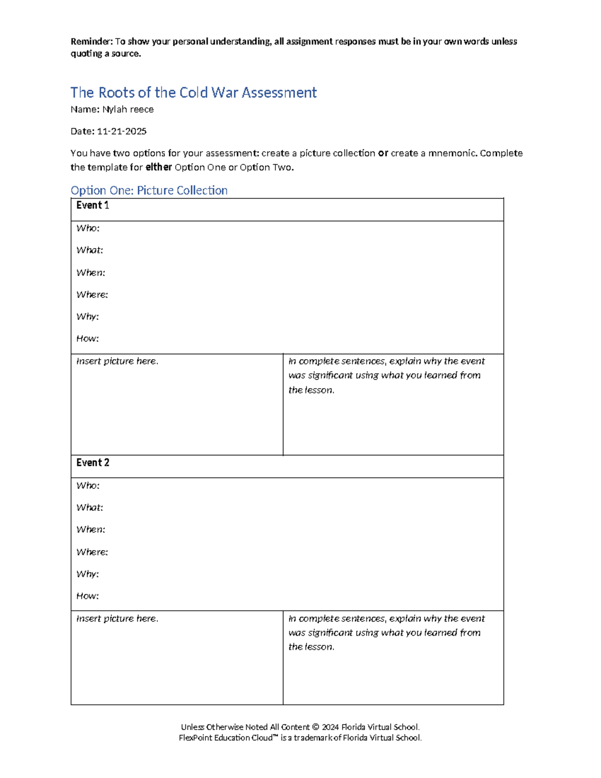 World History: Roots of the Cold War Assessment Guide - Studocu