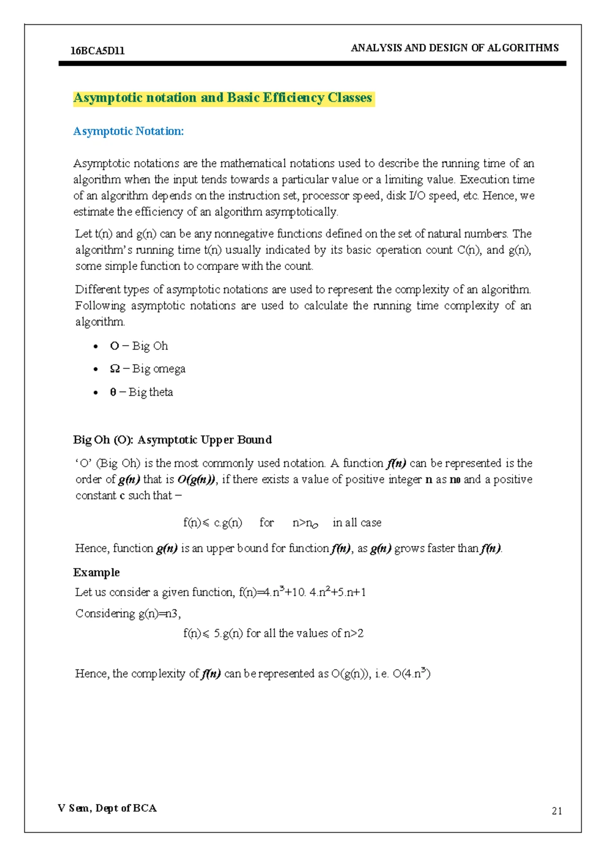 Fundamentals of Algorithmic Problem Solving - Figure: Flow diagram of designing and analyzing an ...