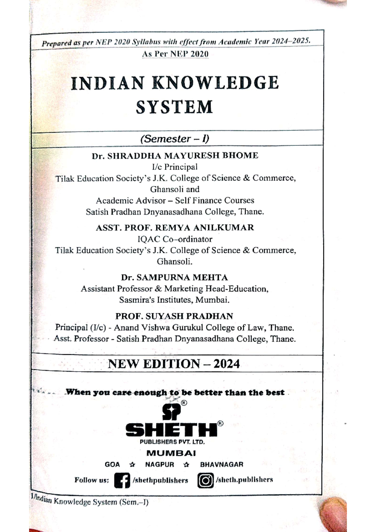 Indian Knowledge System (IKS) Module 3: Comprehensive Overview - Studocu