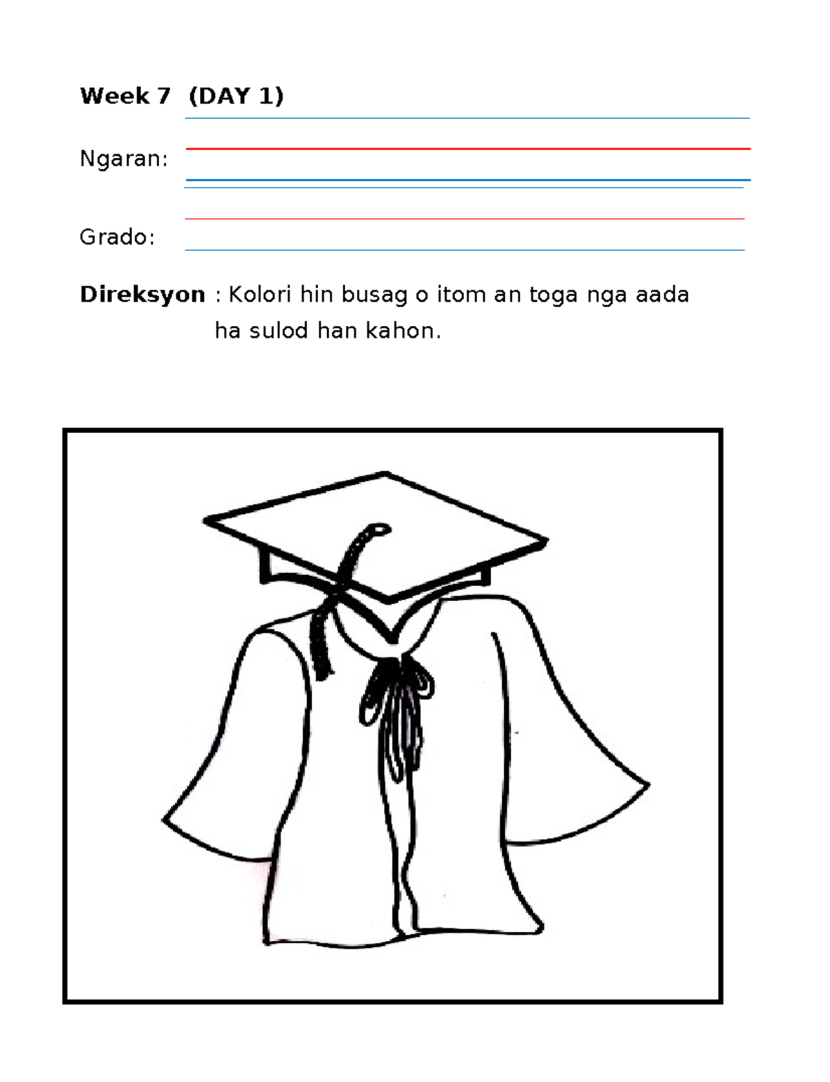 Q1 WK 7 D1-D5 Activity Sheet: Letter Tt Exercises and Directions - Studocu