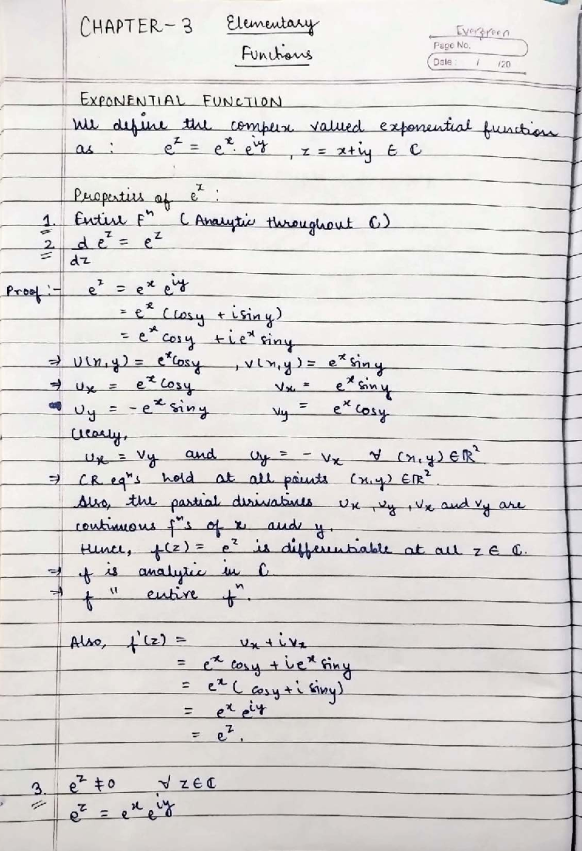Elementary Functions and Their Properties: A Study Guide (MATH 101 ...