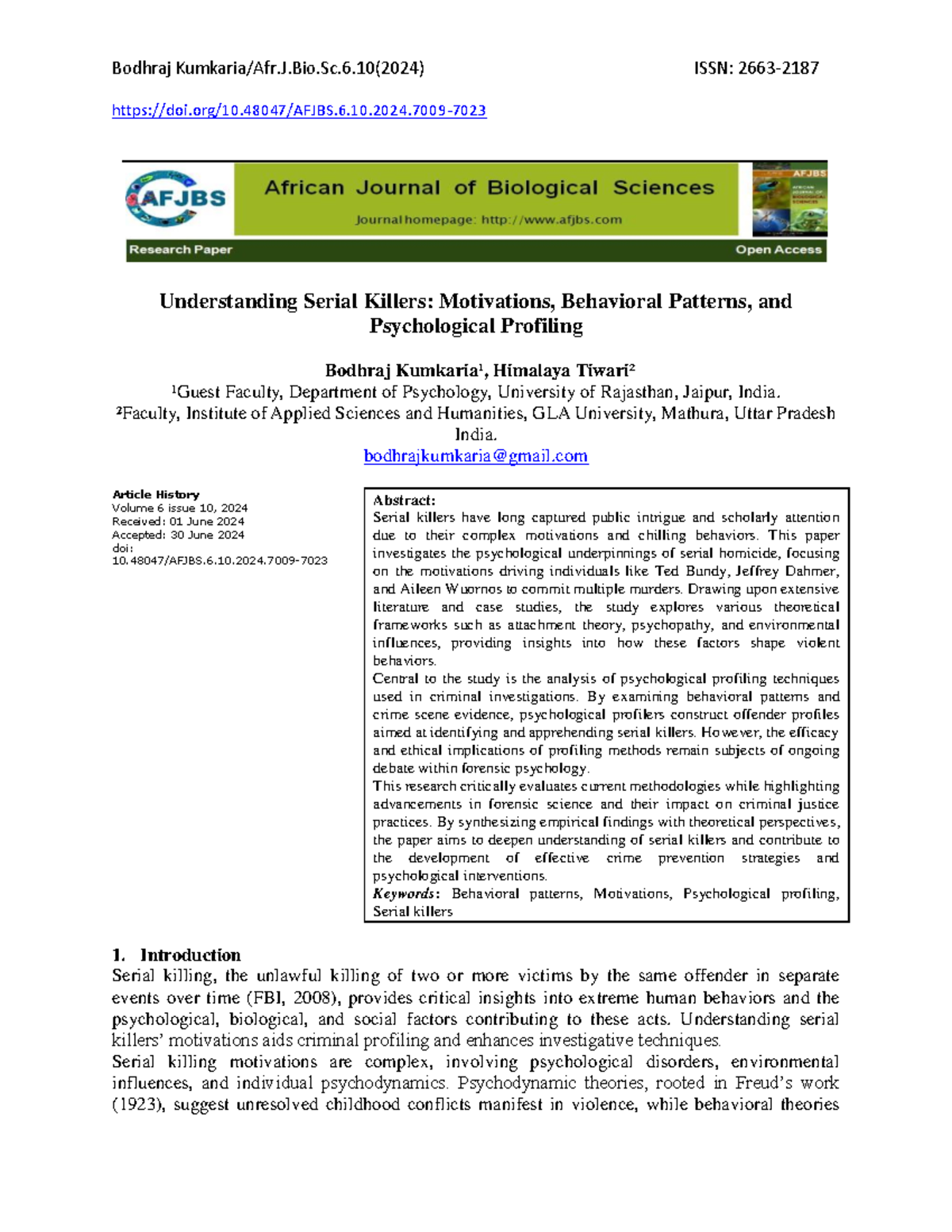 Understanding Serial Killers: Motivations, Patterns & Profiling ...