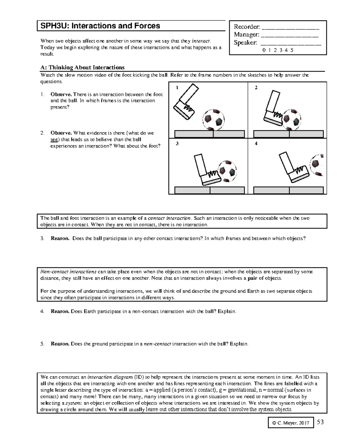 SPH3U: Intro to Force & Interaction Diagrams - Key Concepts Explained ...