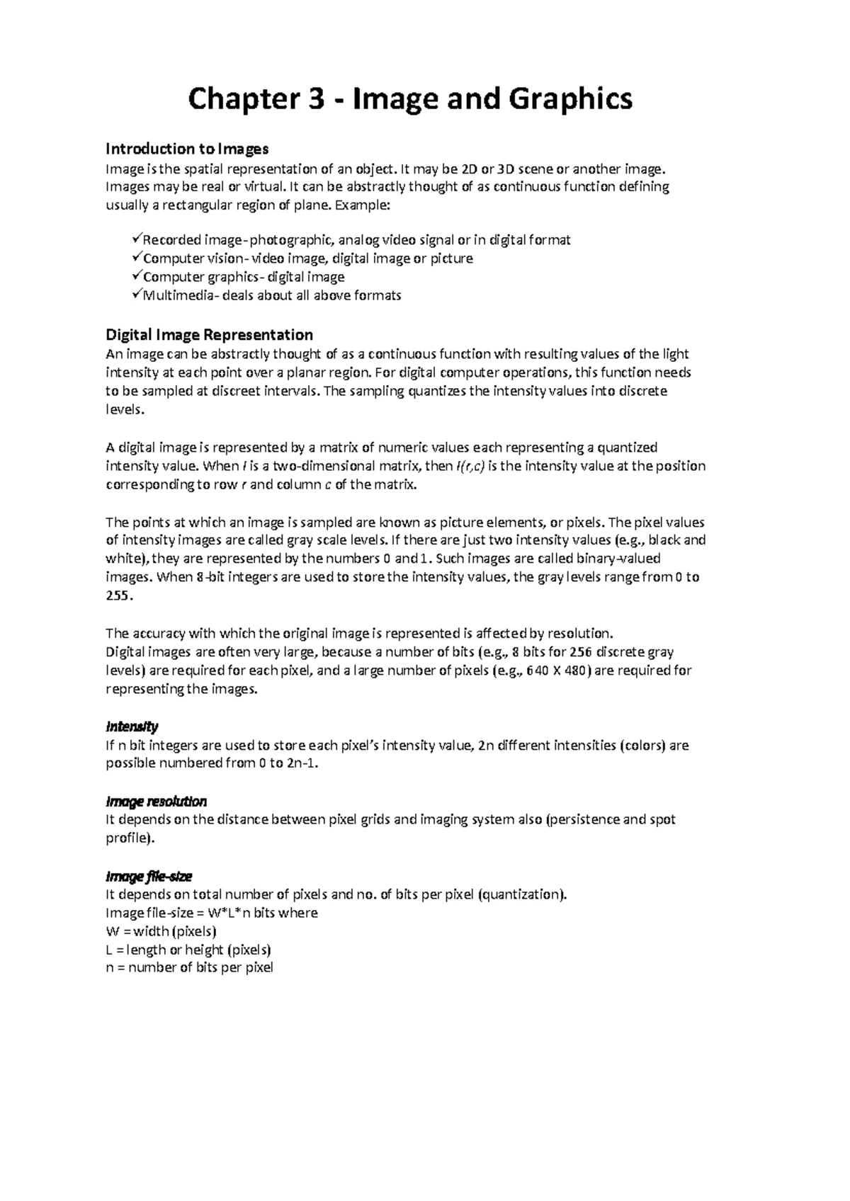 Chapter-1 - Chapter 1 - Introduction Multimedia and Multimedia System ...