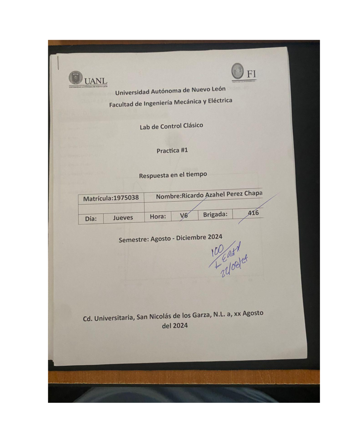Practica 1 CC - sdsdsd - UANL FI FACULTAD UNIVERSIDAD AUTÔNOMA DE NUEVO ...