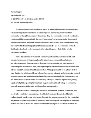 Community outreach coordinators and other allied professionals are ...