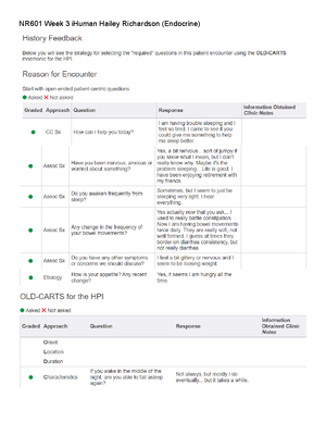NR601 Week 6 i Human Neuro Case Study v2 - NR-601 - Studocu